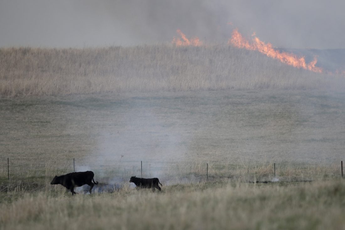 Kansas ranchers burn land despite plea from health officials | News ...
